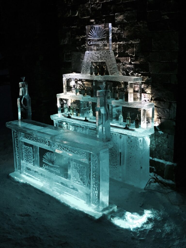 Custom Ice Bars & Ice Food Displays Vail & Aspen Colorado ...