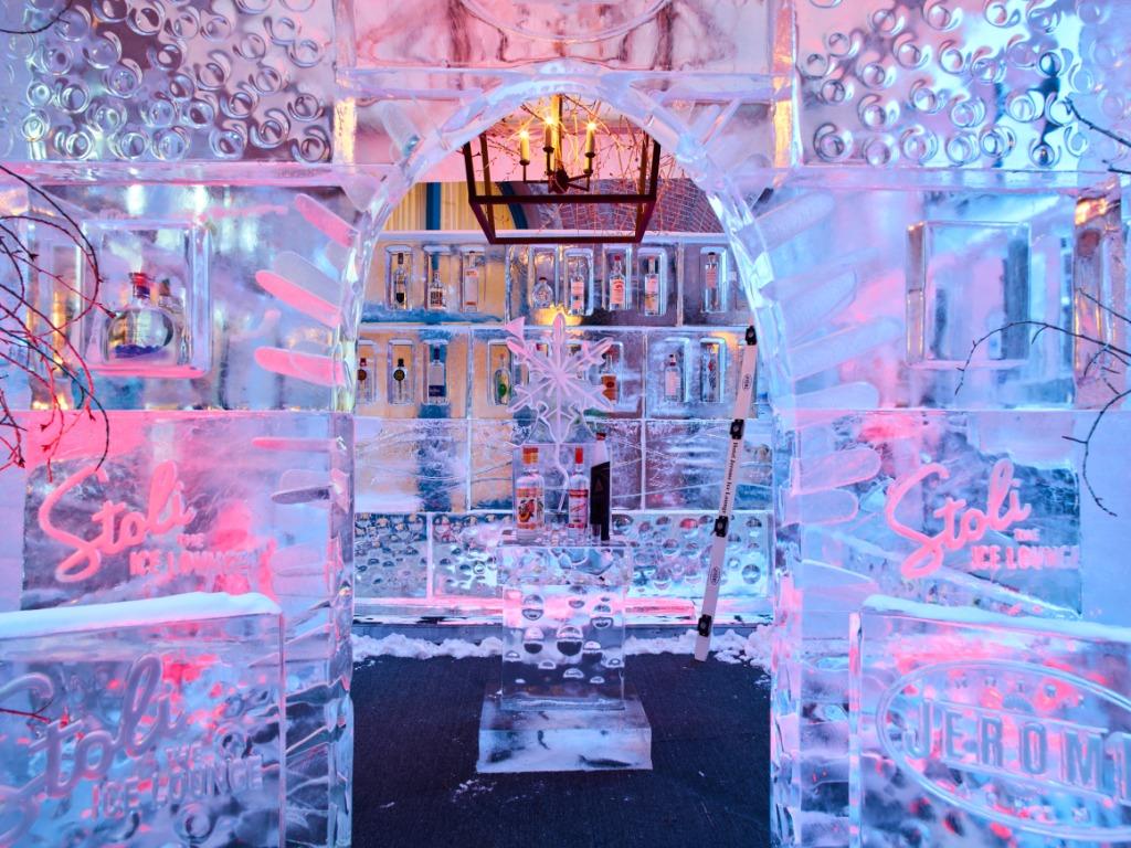 Custom Ice Lounges Aspen & Vail Colorado - IceSculpture.com